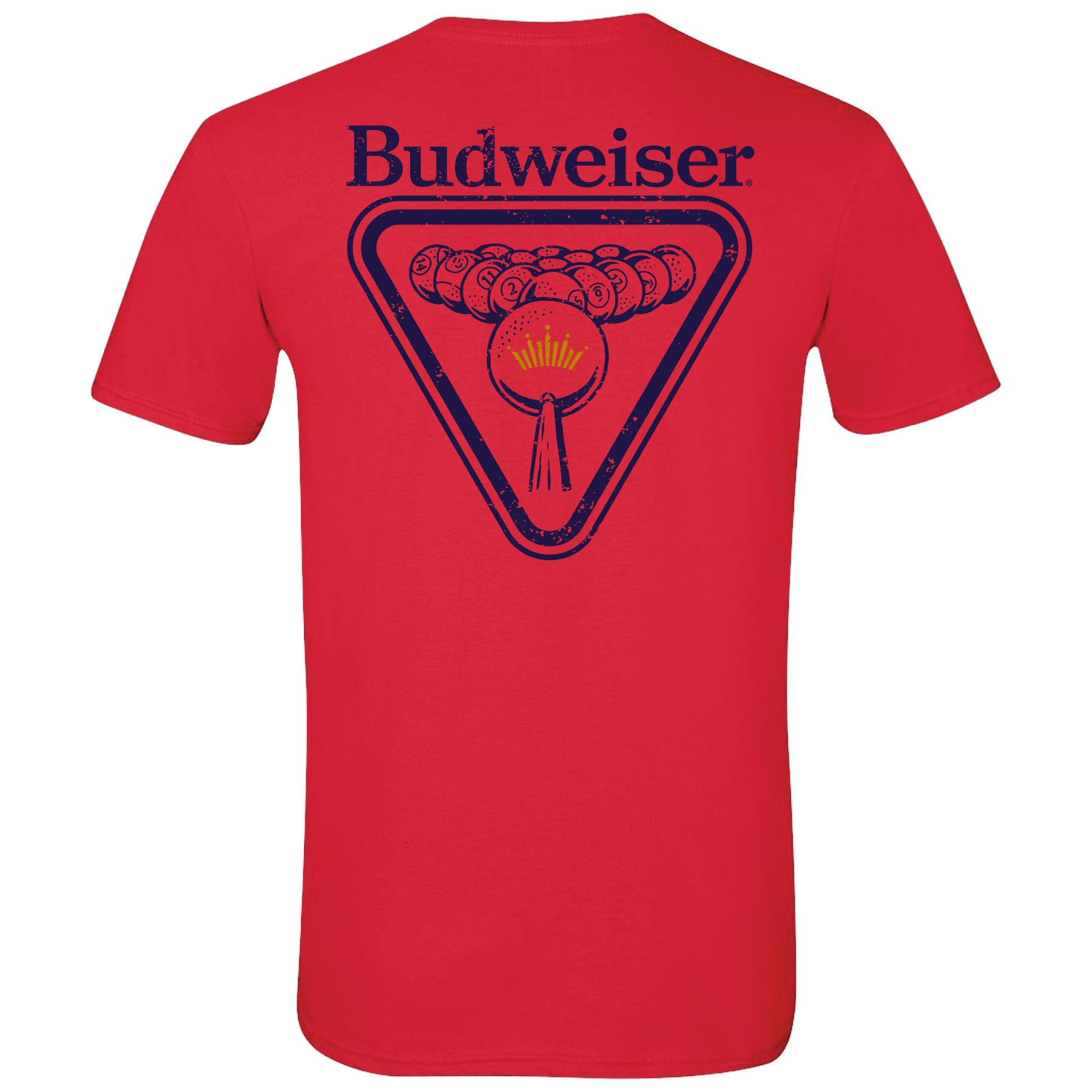 Budweiser Pool Break 2 Sided T Shirt Brew City Beer Gear