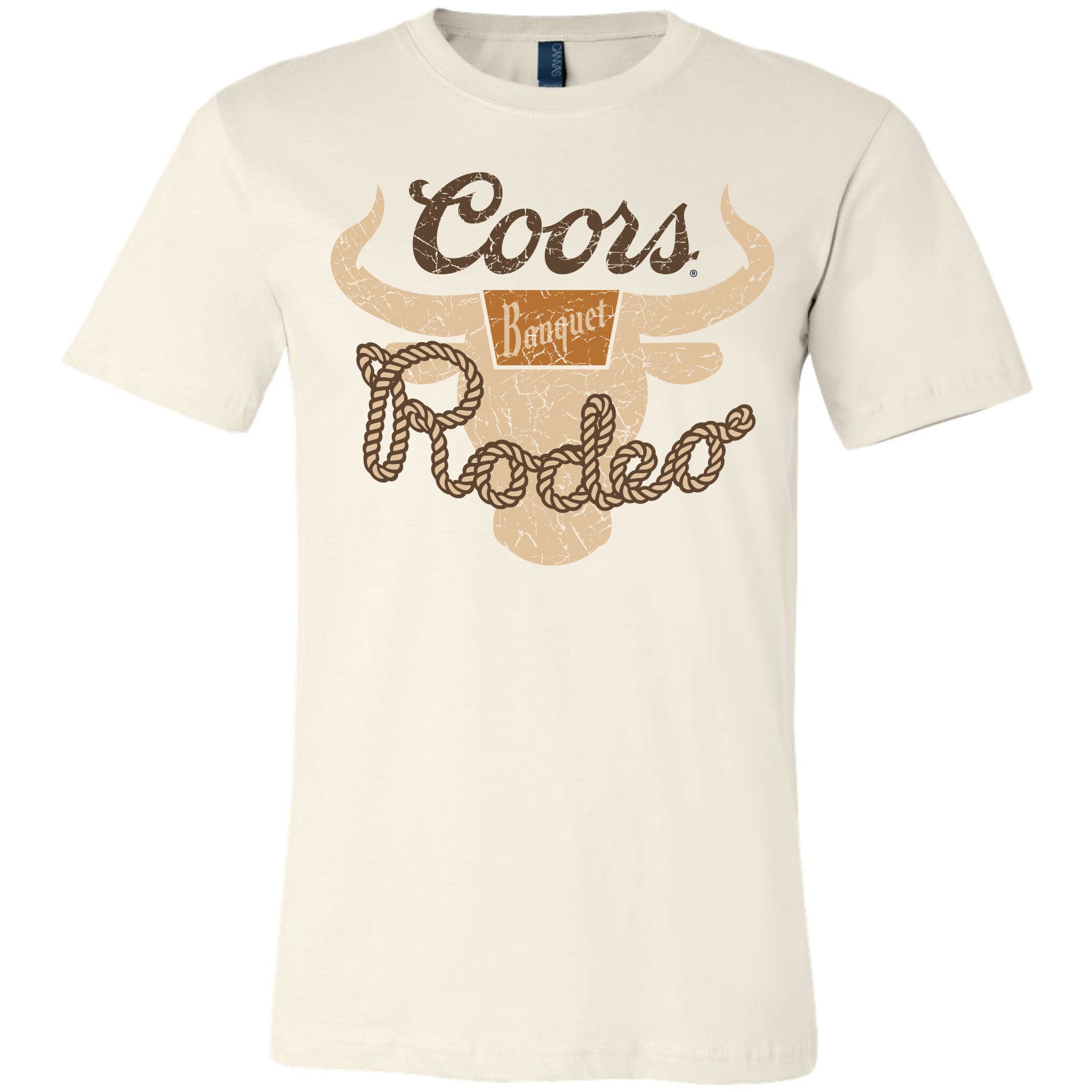 Coors Banquet Rodeo Rope T-shirt - Brew City Beer Gear