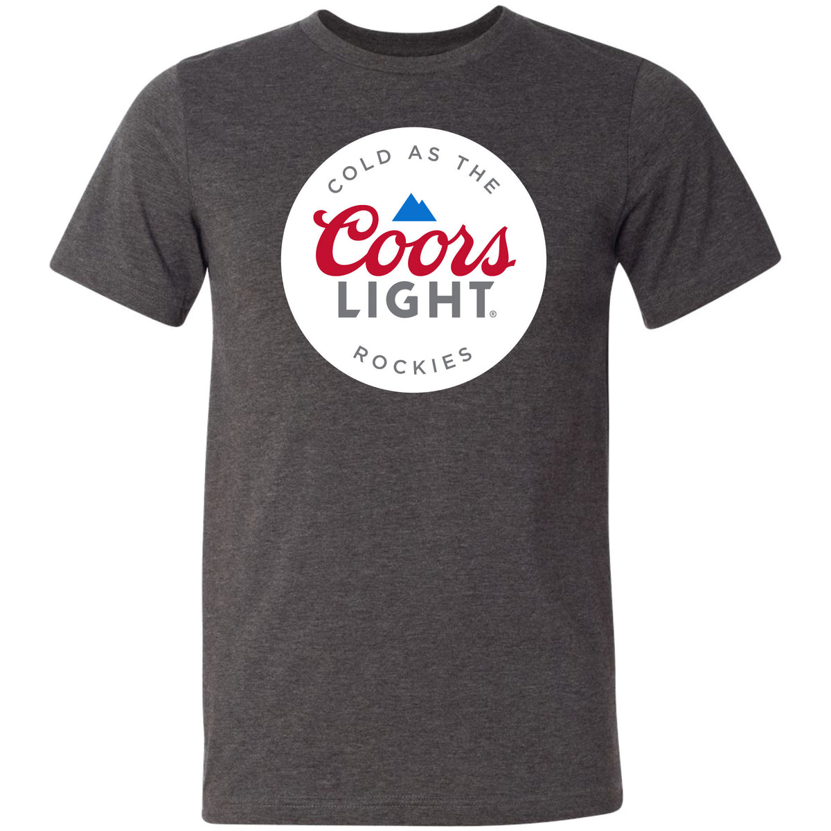 Coors Light - Coors Light Circle Mountain Logo T-shirt – Brew City Beer ...