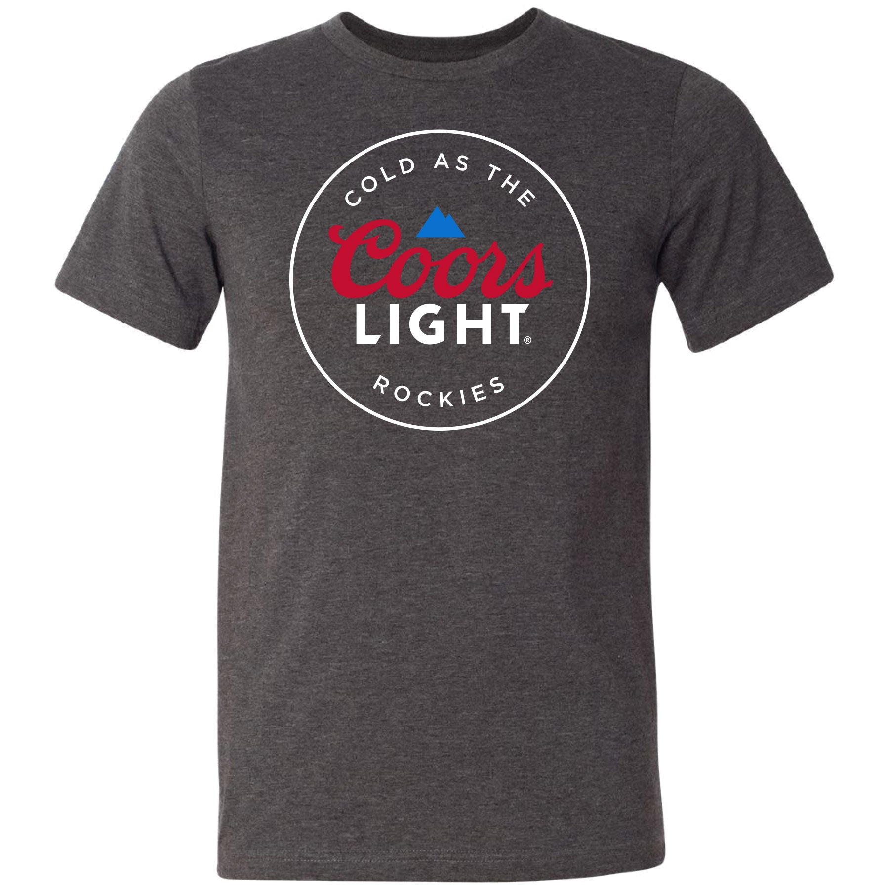 Coors Light - Circle Mountain Logo T-shirt - Brew City Beer Gear
