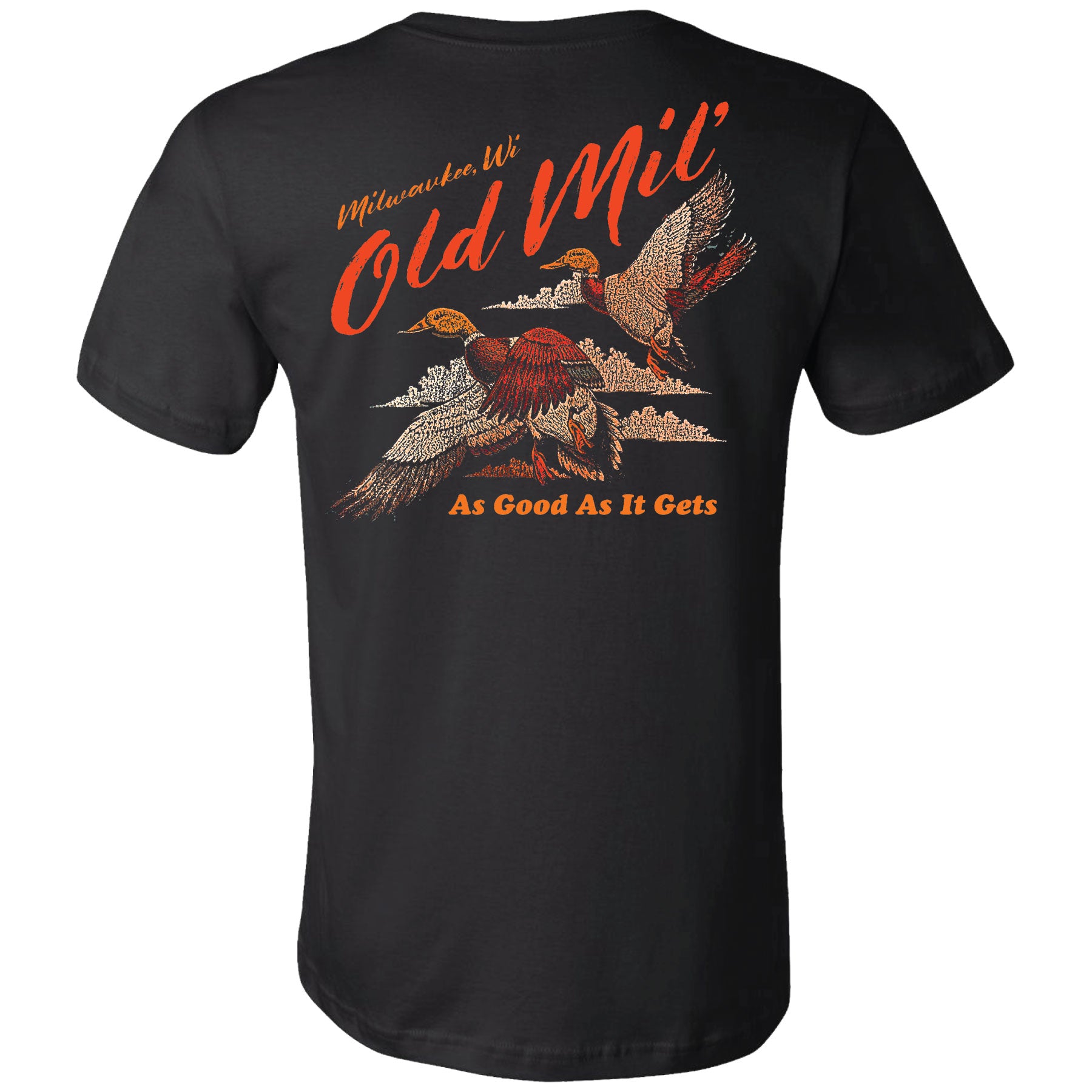 Old Milwaukee - Old Mil, As Good As It Gets, Ducks T-Shirt - Brew City ...