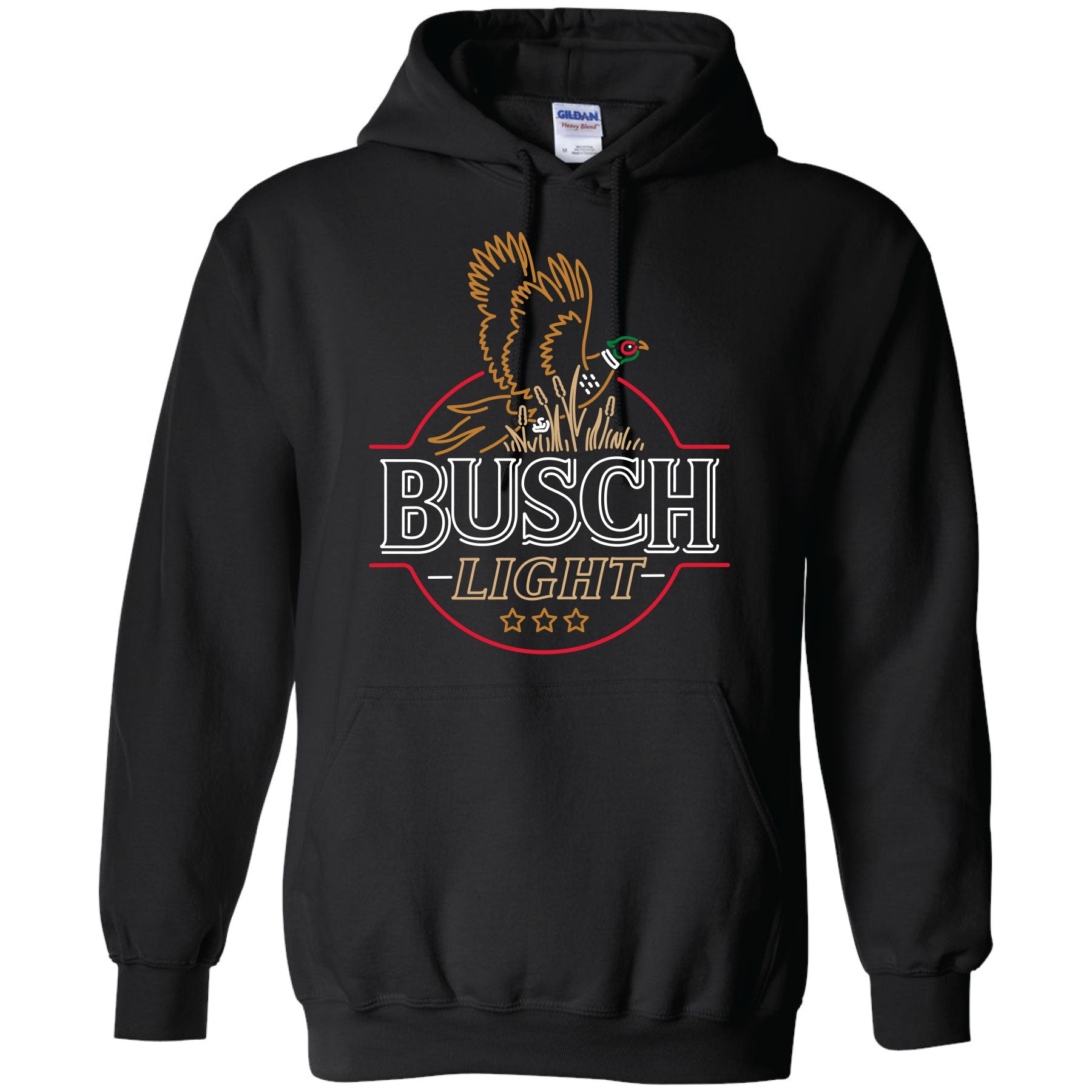 Busch Light Hunting/Wildlife Neon Pheasant Hoodie - Brew City Beer Gear