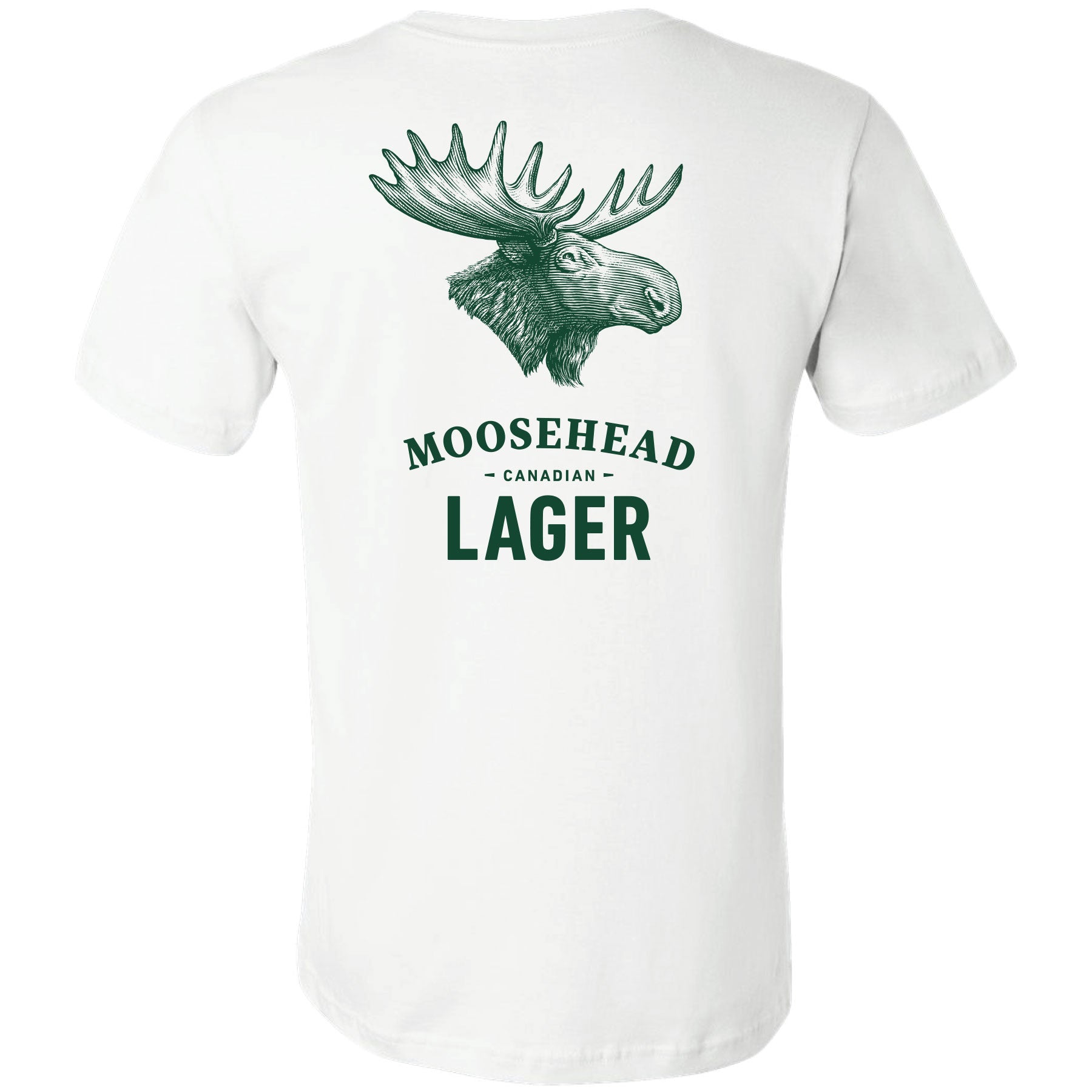 Moosehead Lager - Logo 2-sided T-shirt - Brew City Beer Gear