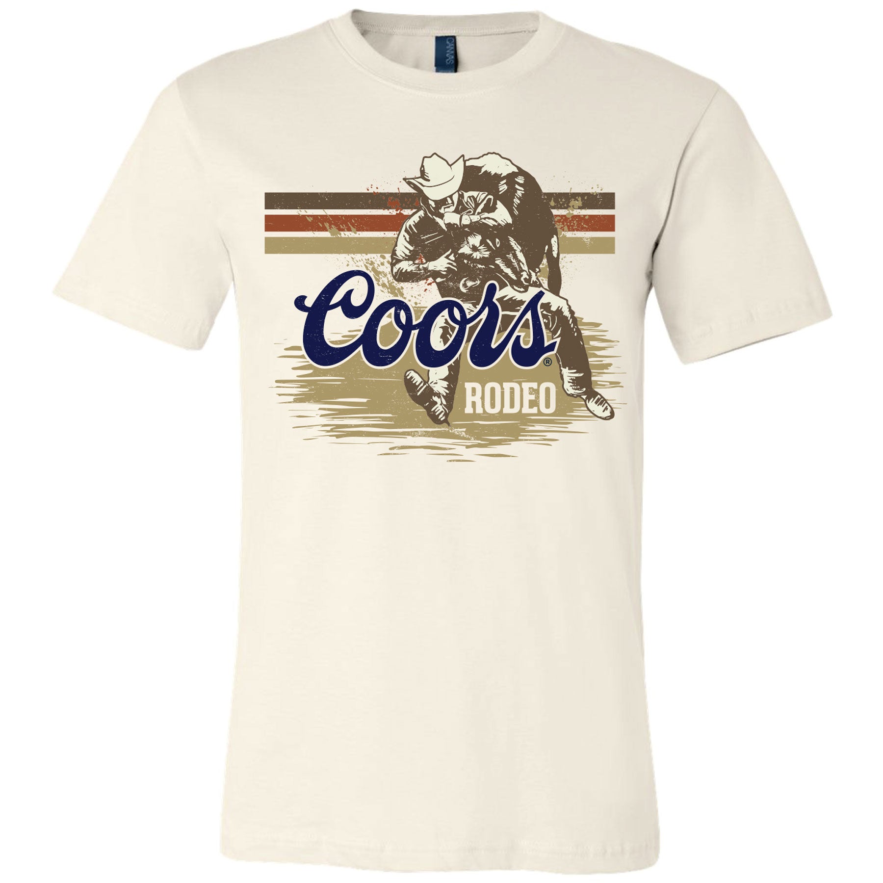 Coors Banquet - Rodeo - Down T-shirt - Brew City Beer Gear