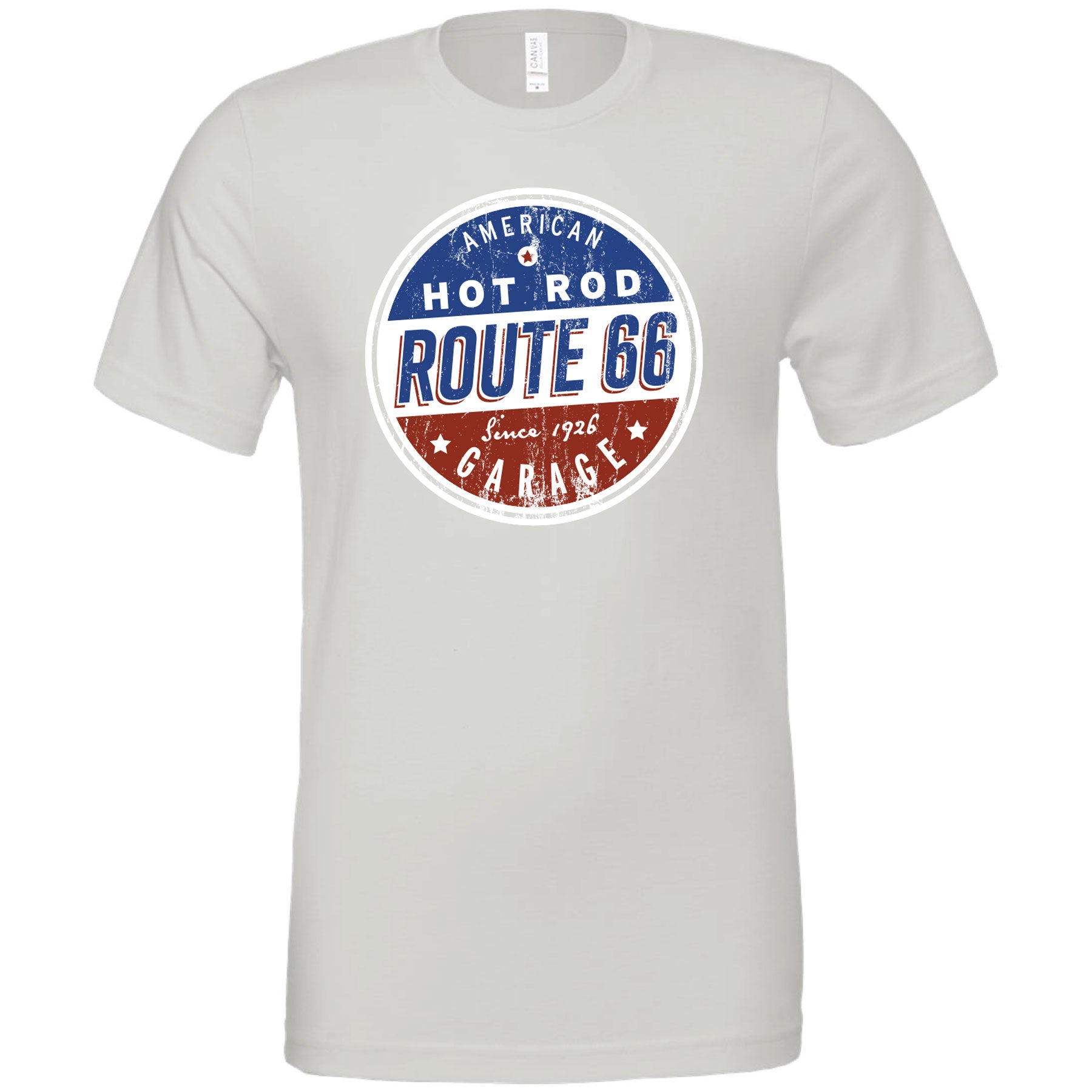 Route 66 - Hot Rod Garage T-shirt - Brew City Beer Gear