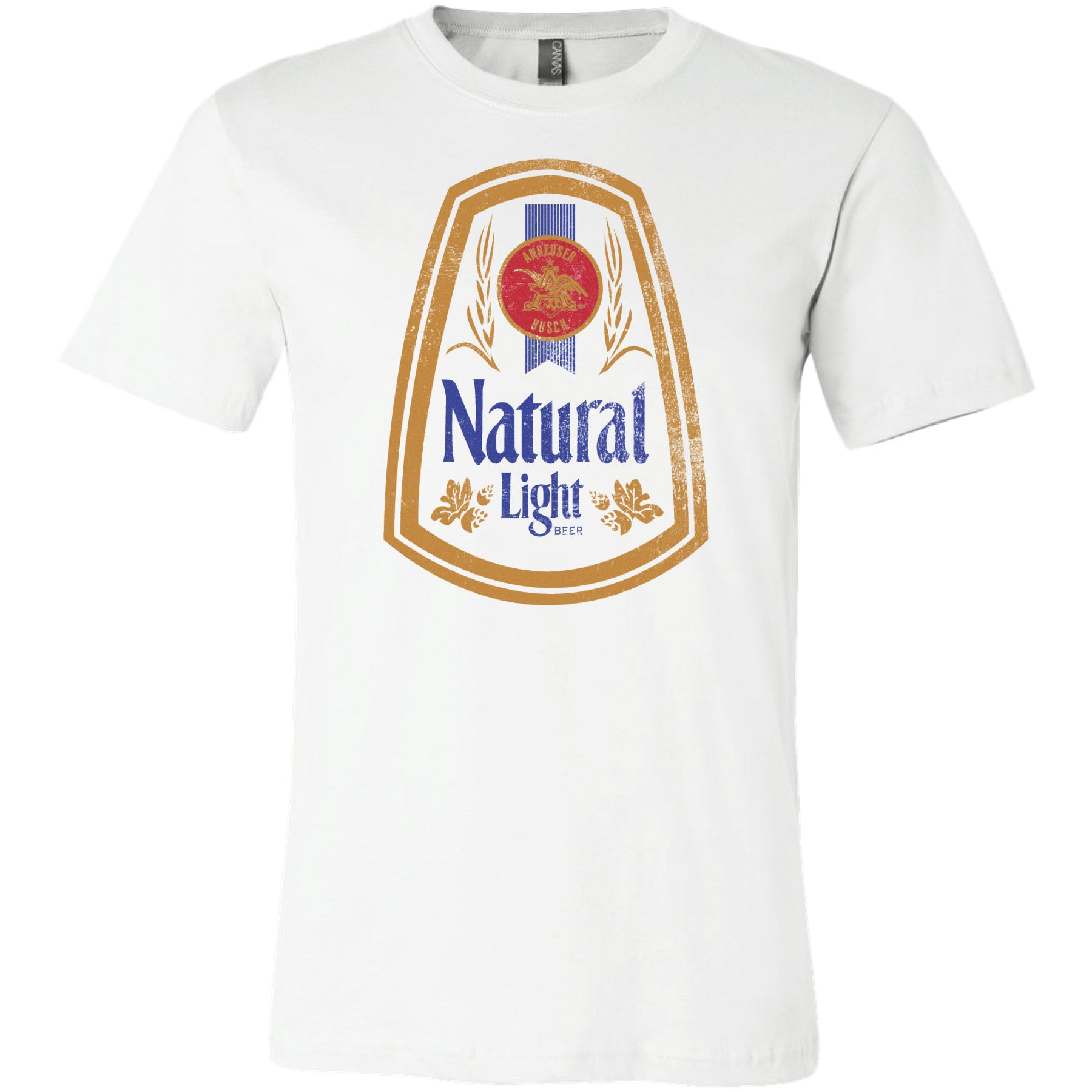 Natural Light - Vintage Label T-Shirt - Brew City Beer Gear