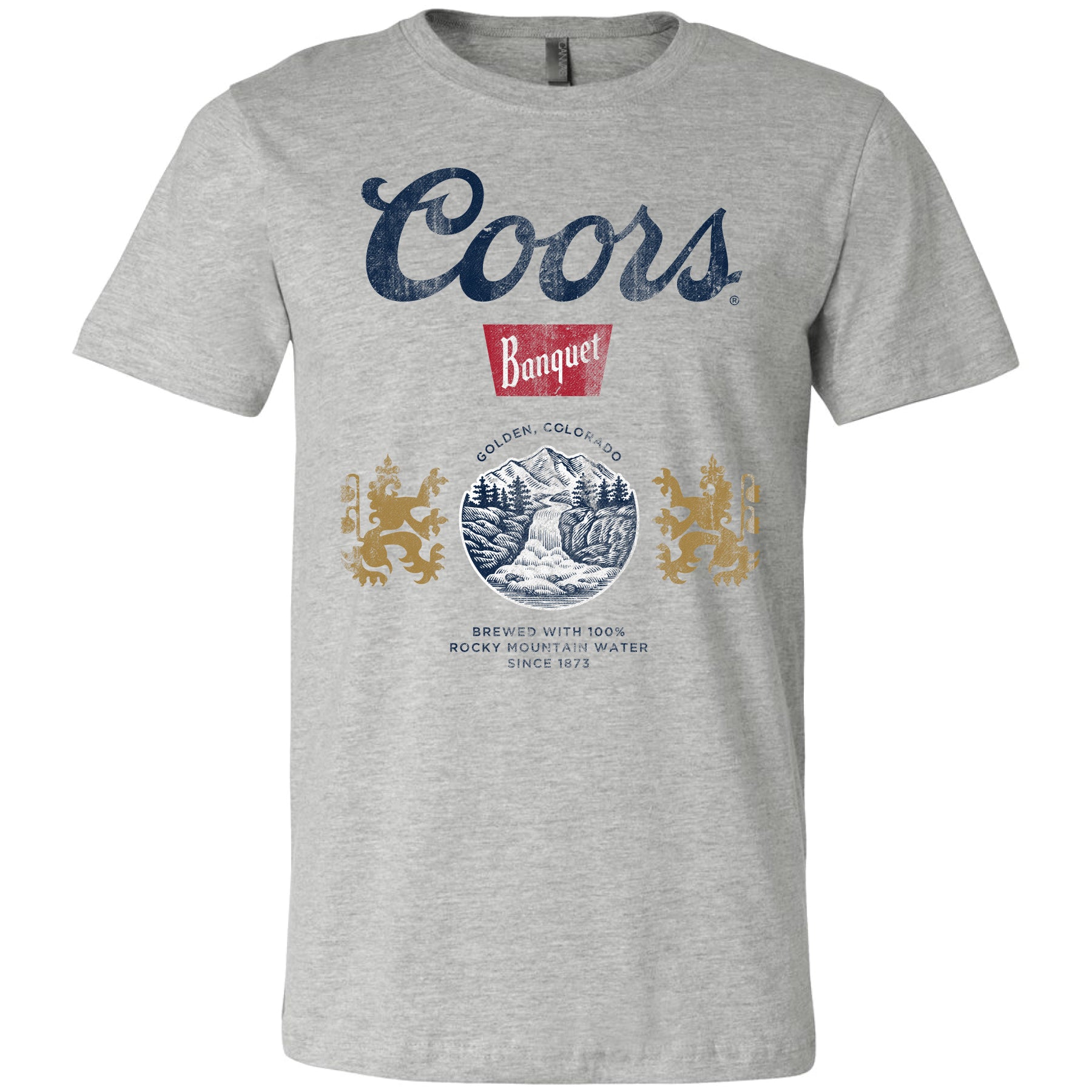 Coors Banquet - Label T-Shirt - Brew City Beer Gear