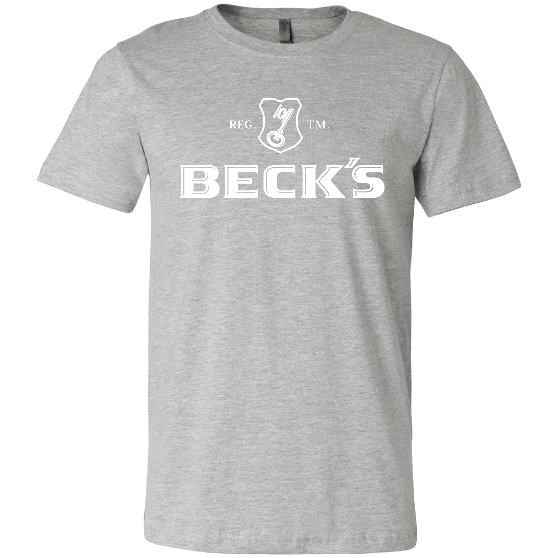 Beck's Logo One Color T-Shirt - Brew City Beer Gear
