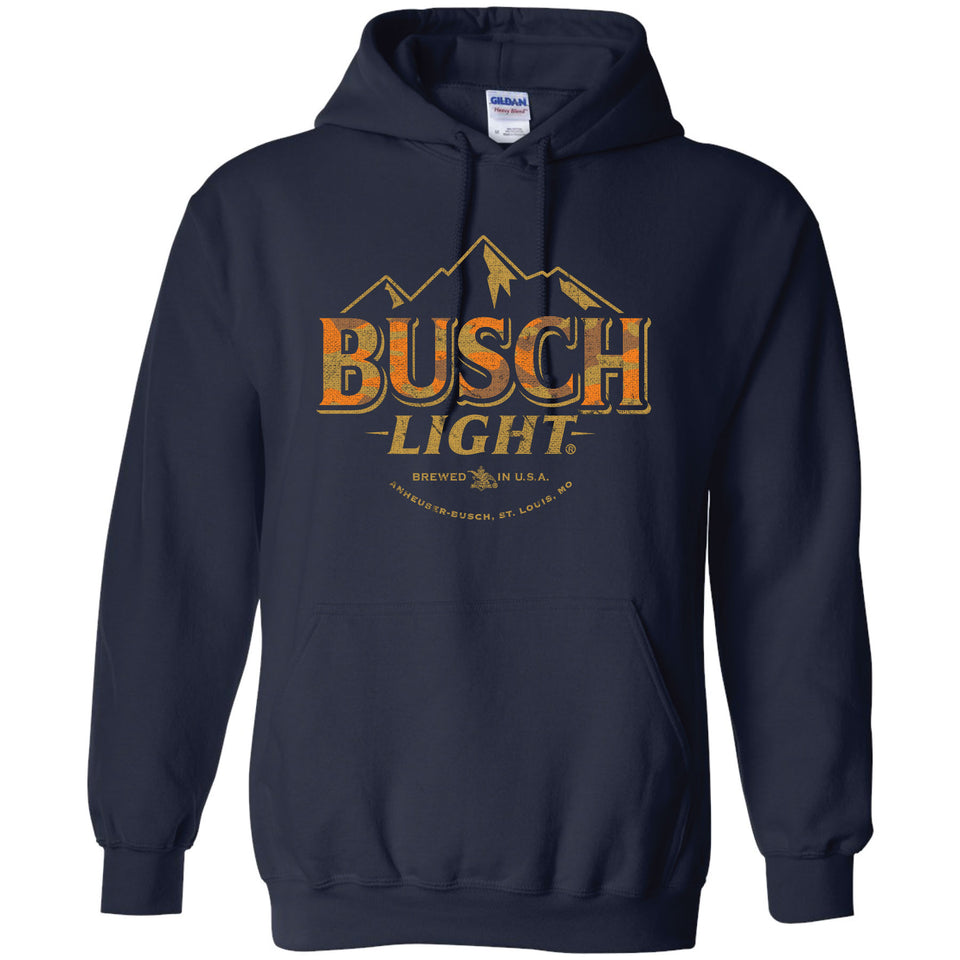 Busch Light - Fall Camo Logo Hooded Sweatshirt - Brew City Beer Gear
