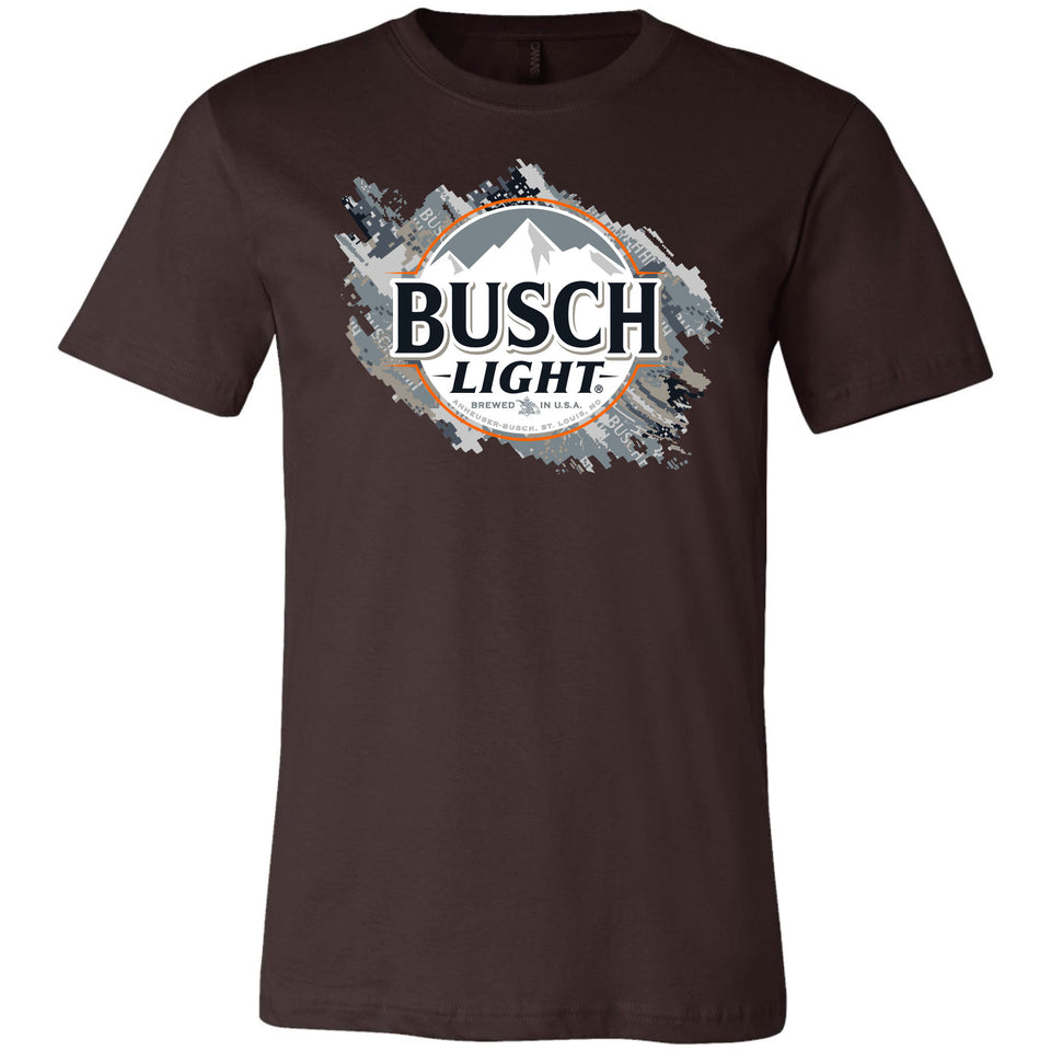 Busch Light - Digital Camo Logo T-shirt - Brew City Beer Gear