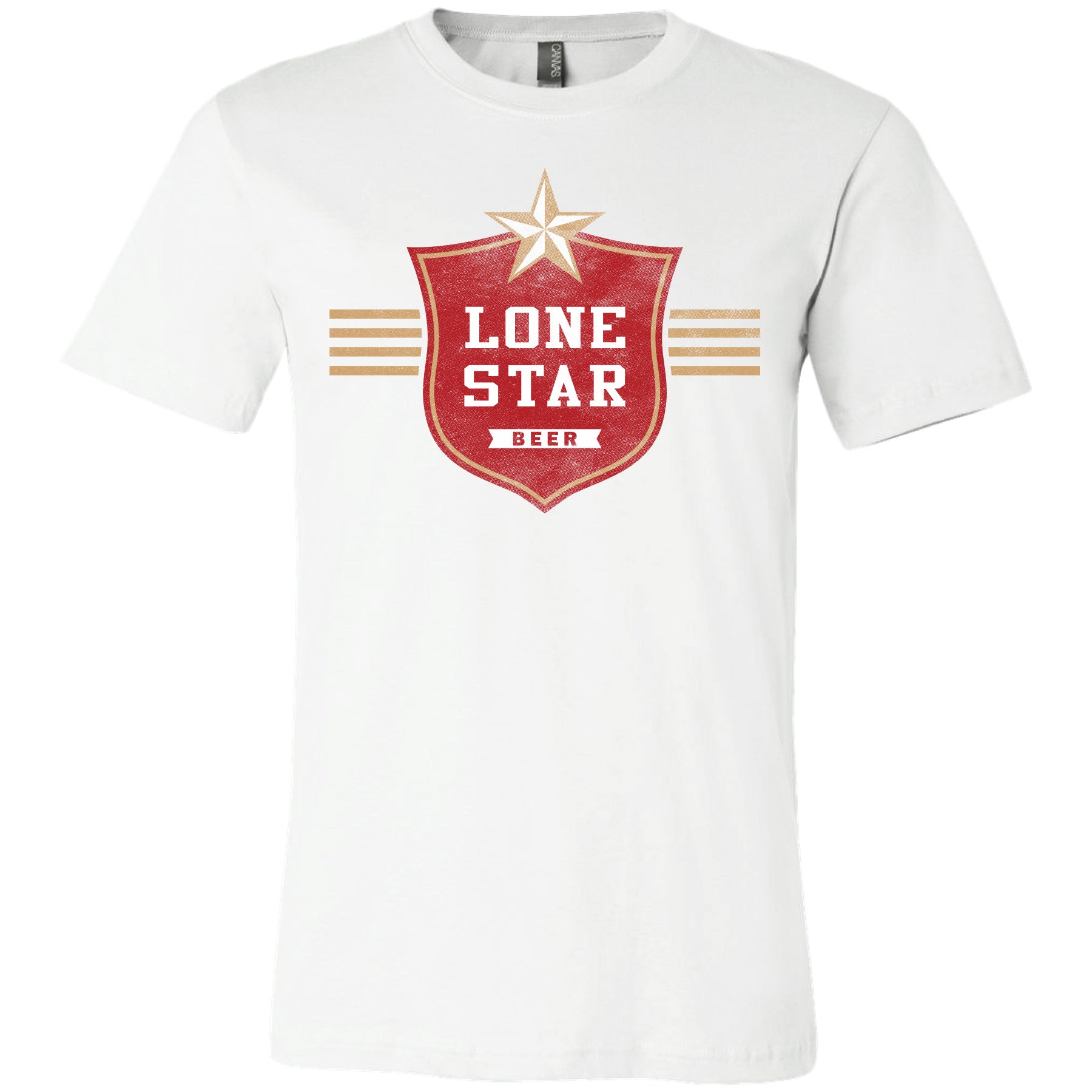 Lone Star - Vintage Label T-shirt - Brew City Beer Gear